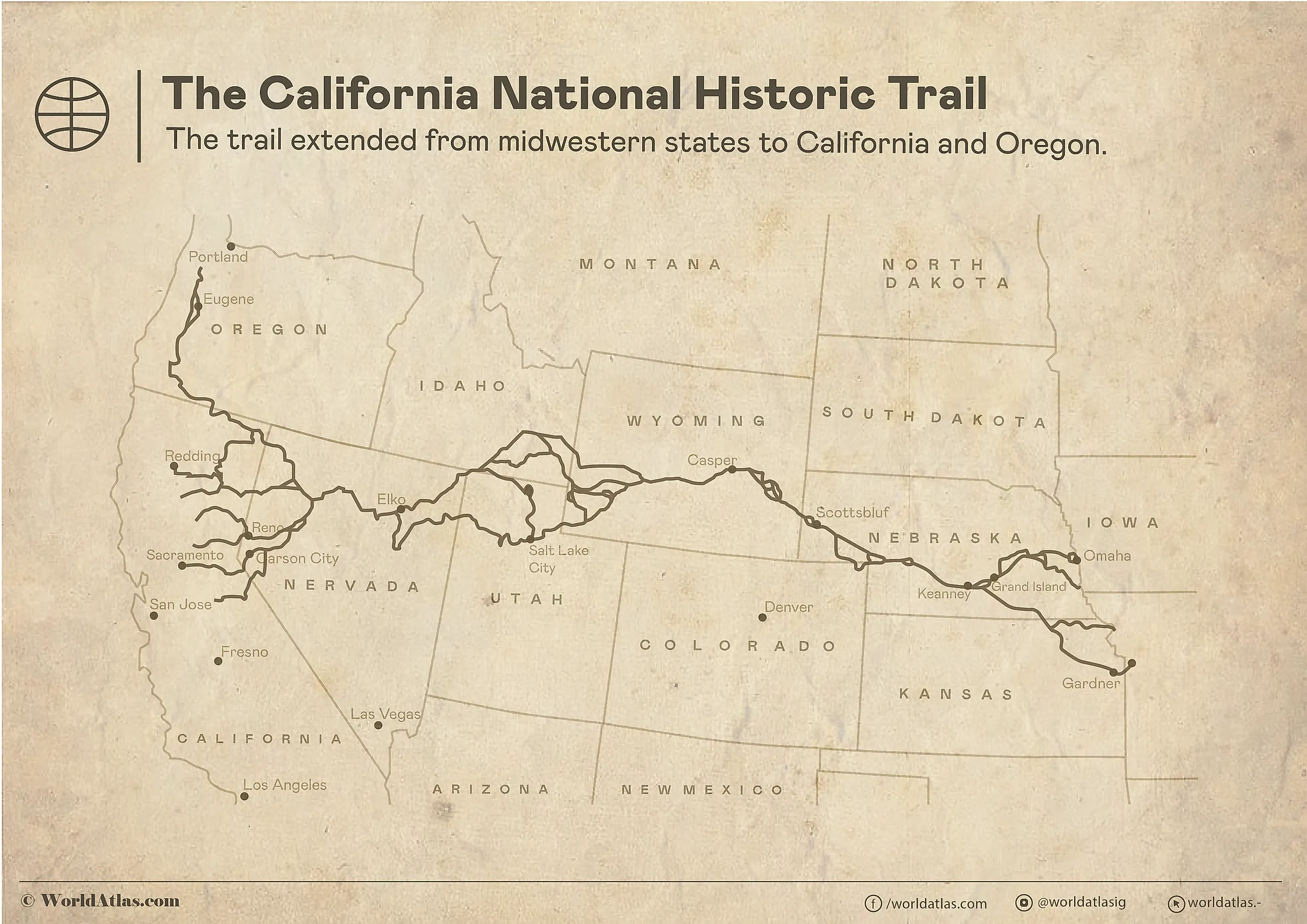 California Trail Maps