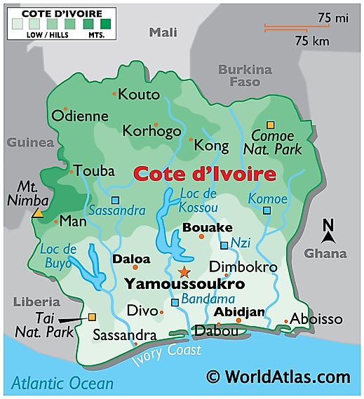 List of Maps with Flags and Country Codes