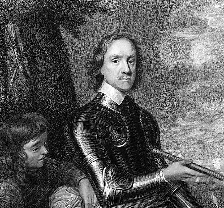 Oliver Cromwell In Battle