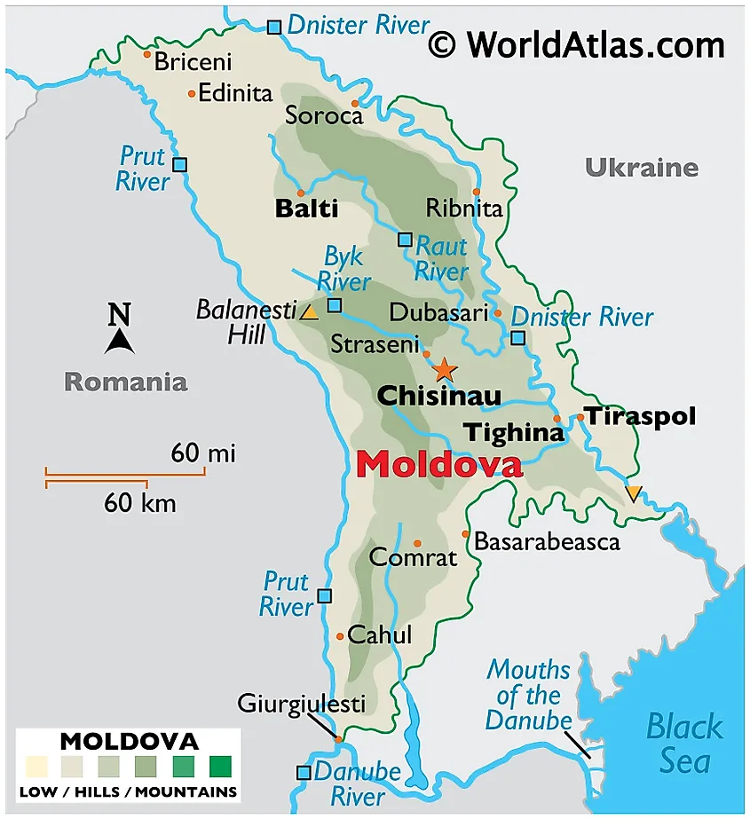 Moldova Maps & Facts - World Atlas