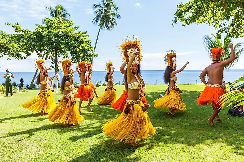 French Polynesian People And Culture