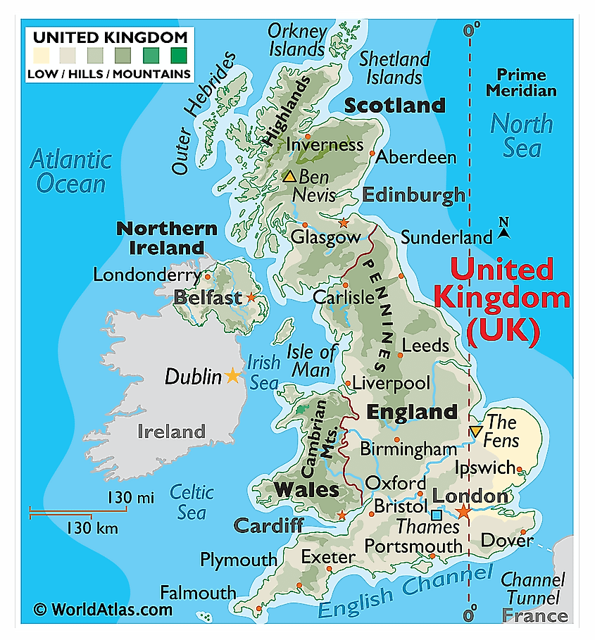 Is The United Kingdom A Part Of Europe WorldAtlas