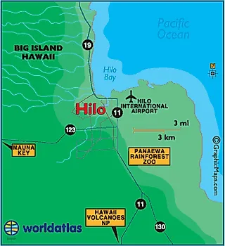 Hilo Hawaii Zip Code Map - Map