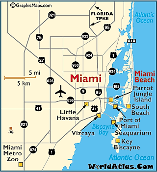 Florida Map / Geography of Florida/ Map of Florida - Worldatlas.com