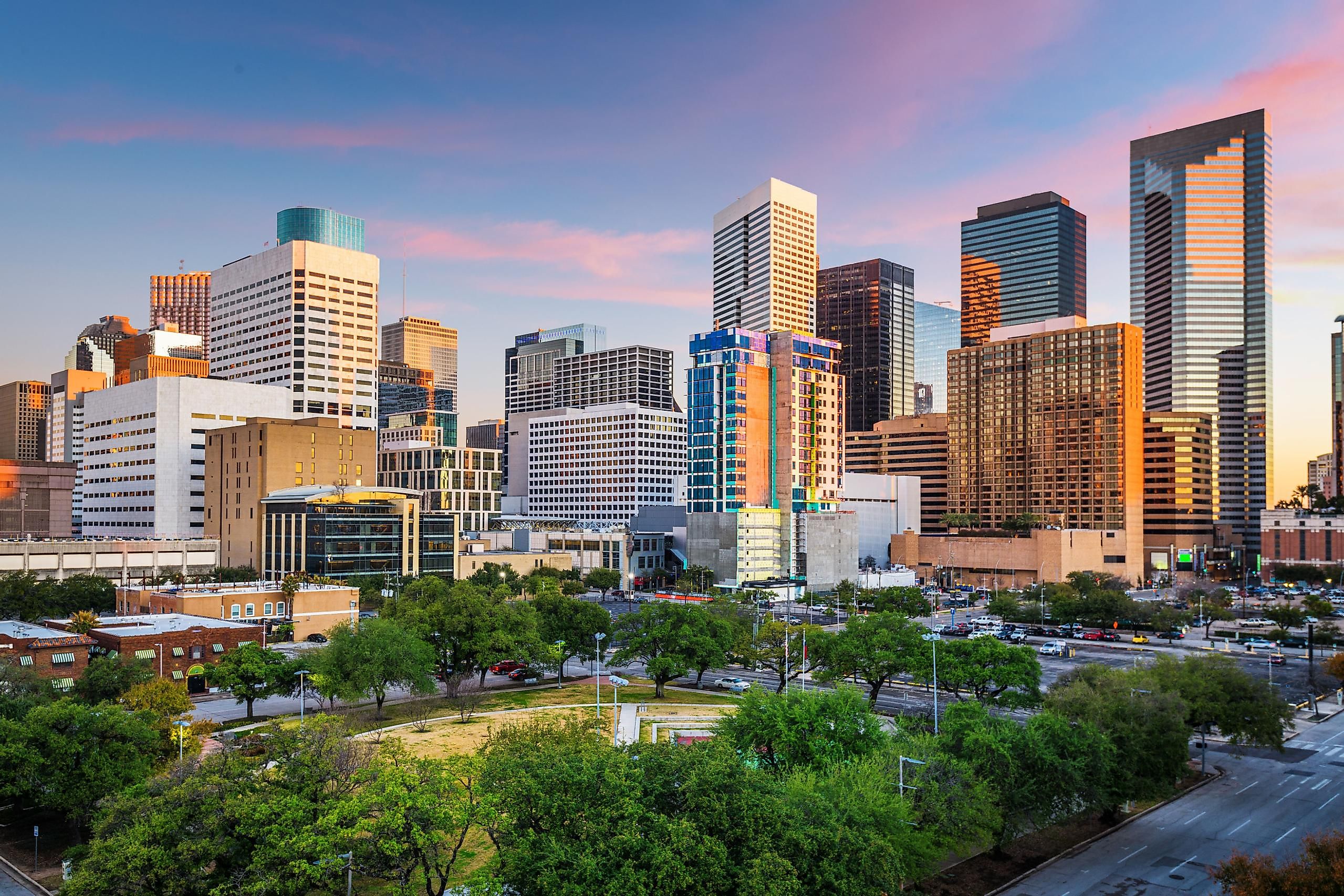 Houston Texas WorldAtlas Houston Texas WorldAtlas