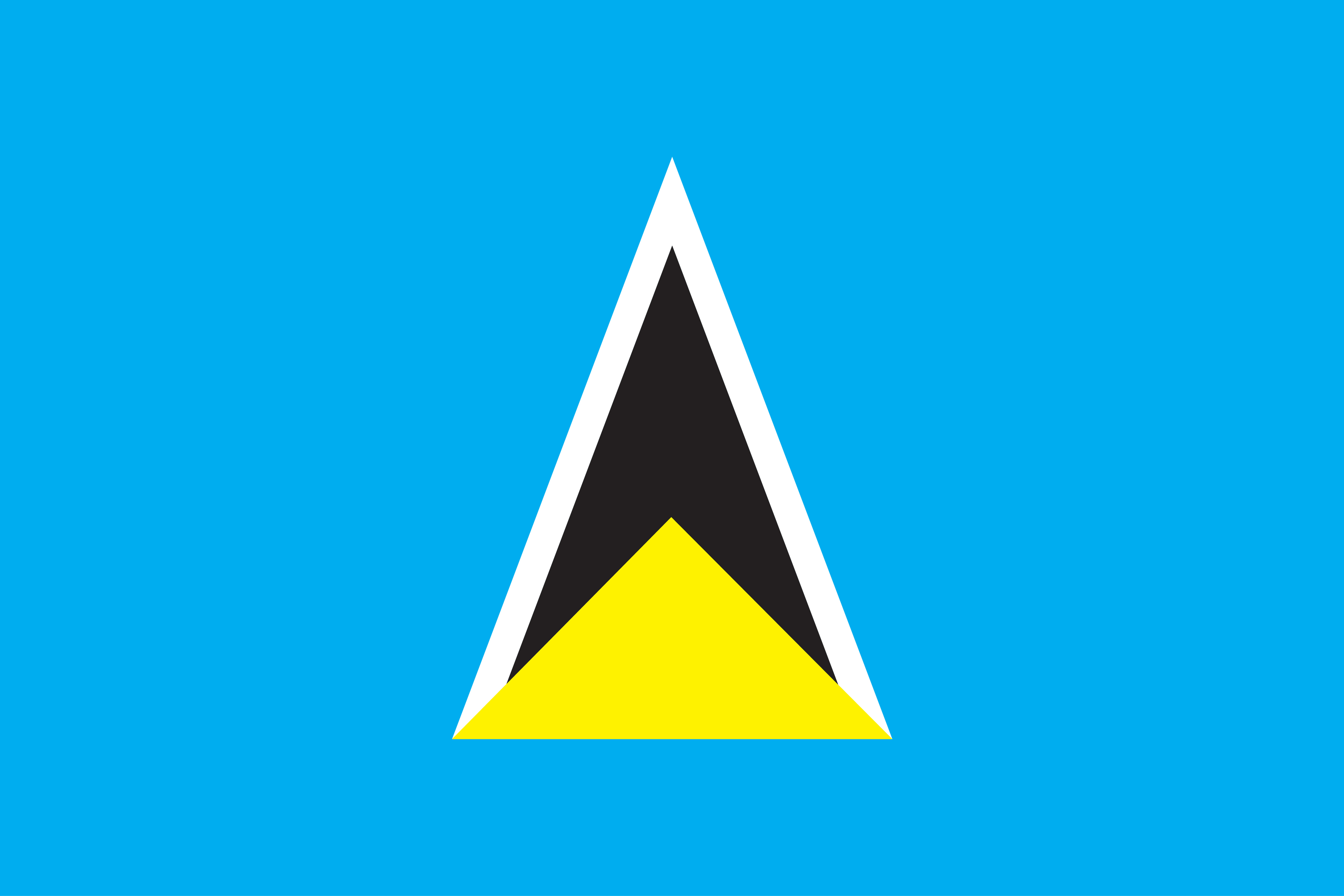 What Do The Colors And Symbols Of The Flag Of Saint Lucia Mean 