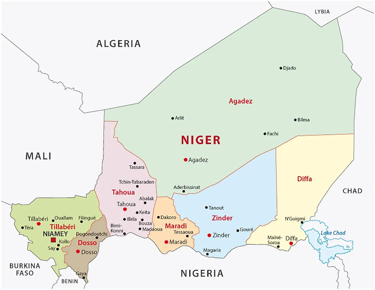 Niger Maps & Facts - World Atlas