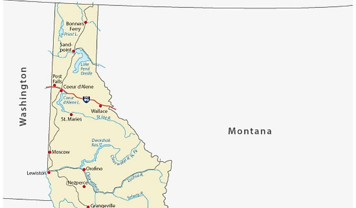 What are the Panhandle States? - WorldAtlas
