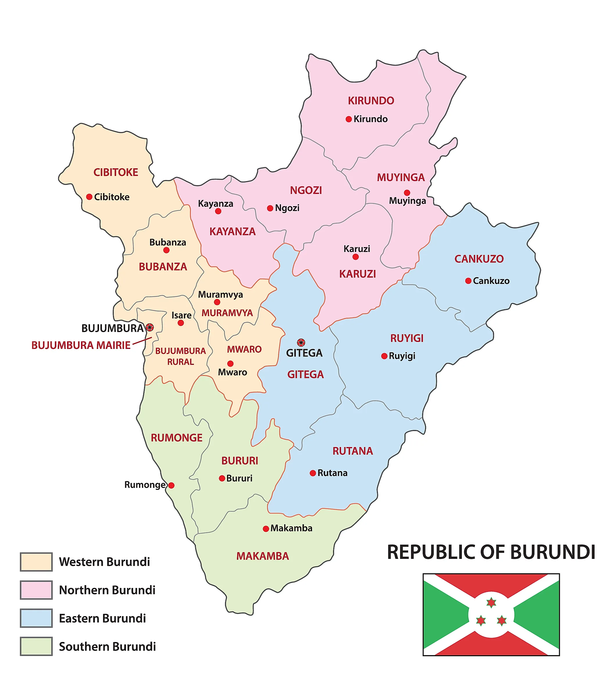 Burundi Maps & Facts - World Atlas