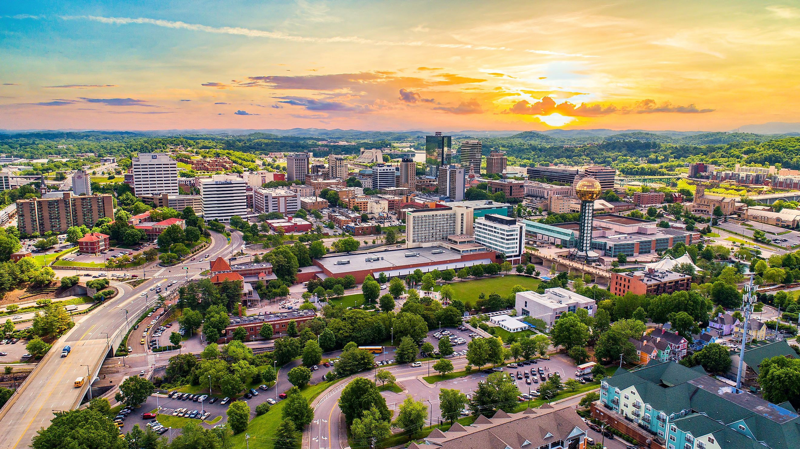 Best College Towns In Tennessee WorldAtlas
