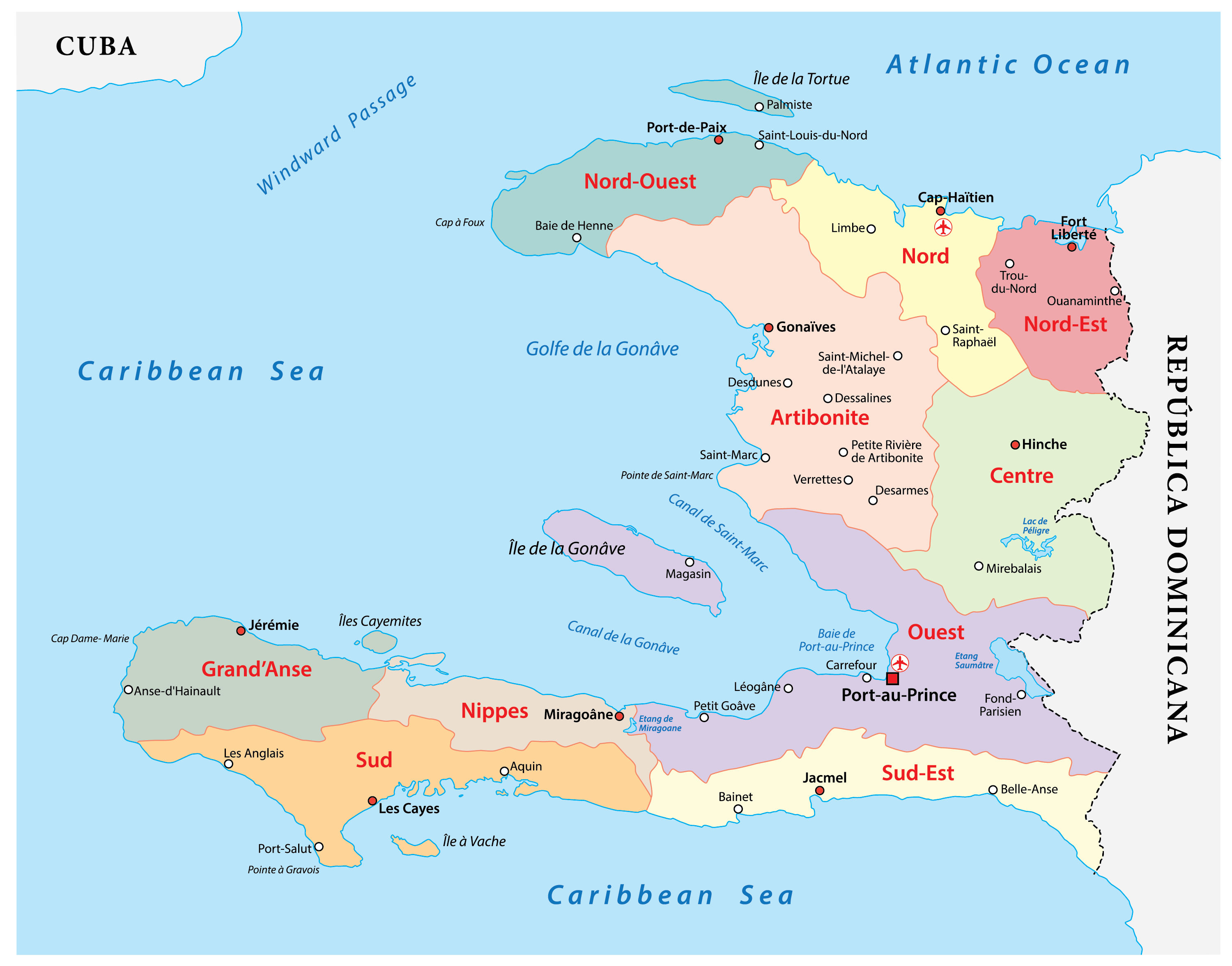 Haiti Maps Facts World Atlas