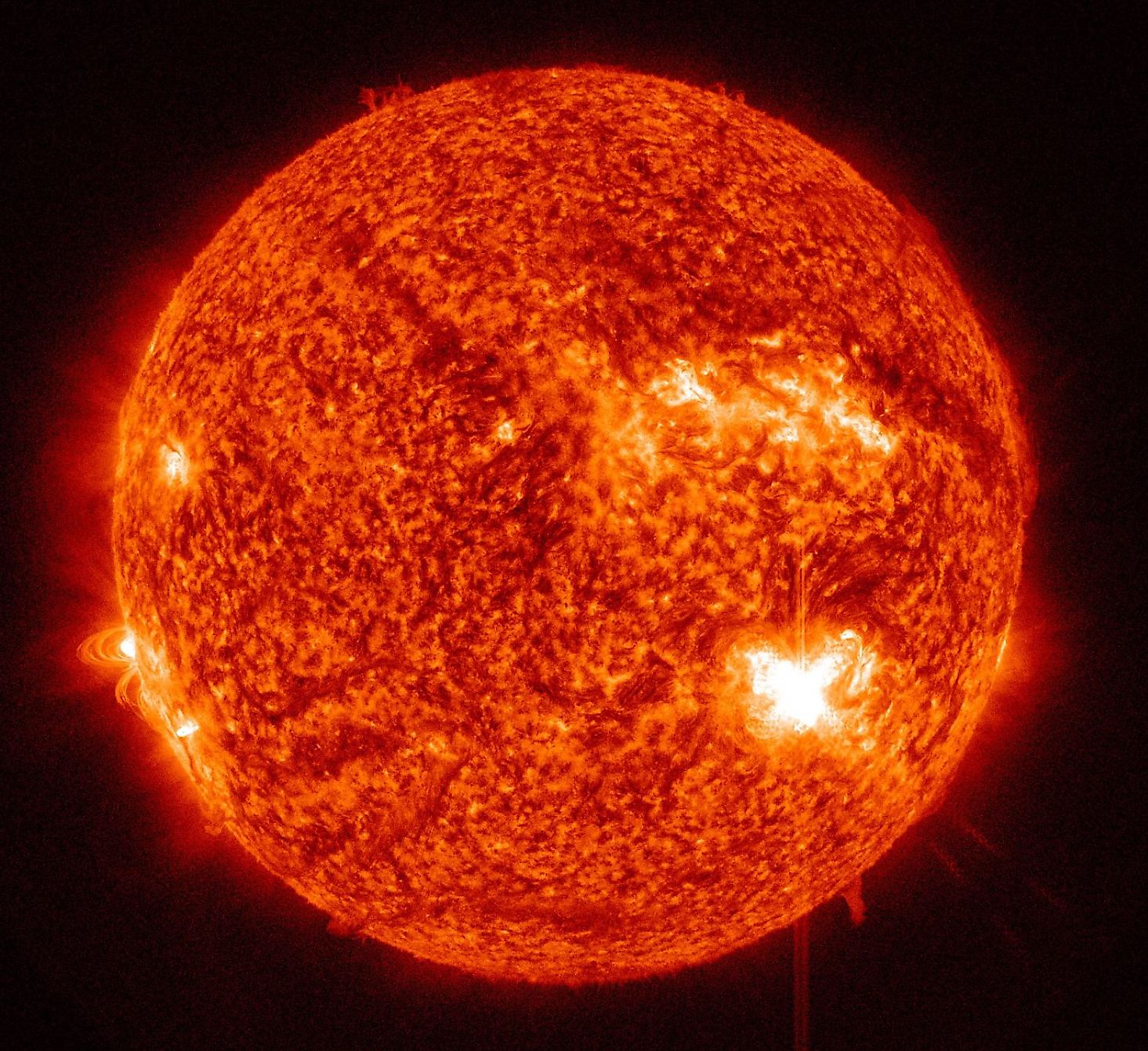Largest Solar Storm Ever