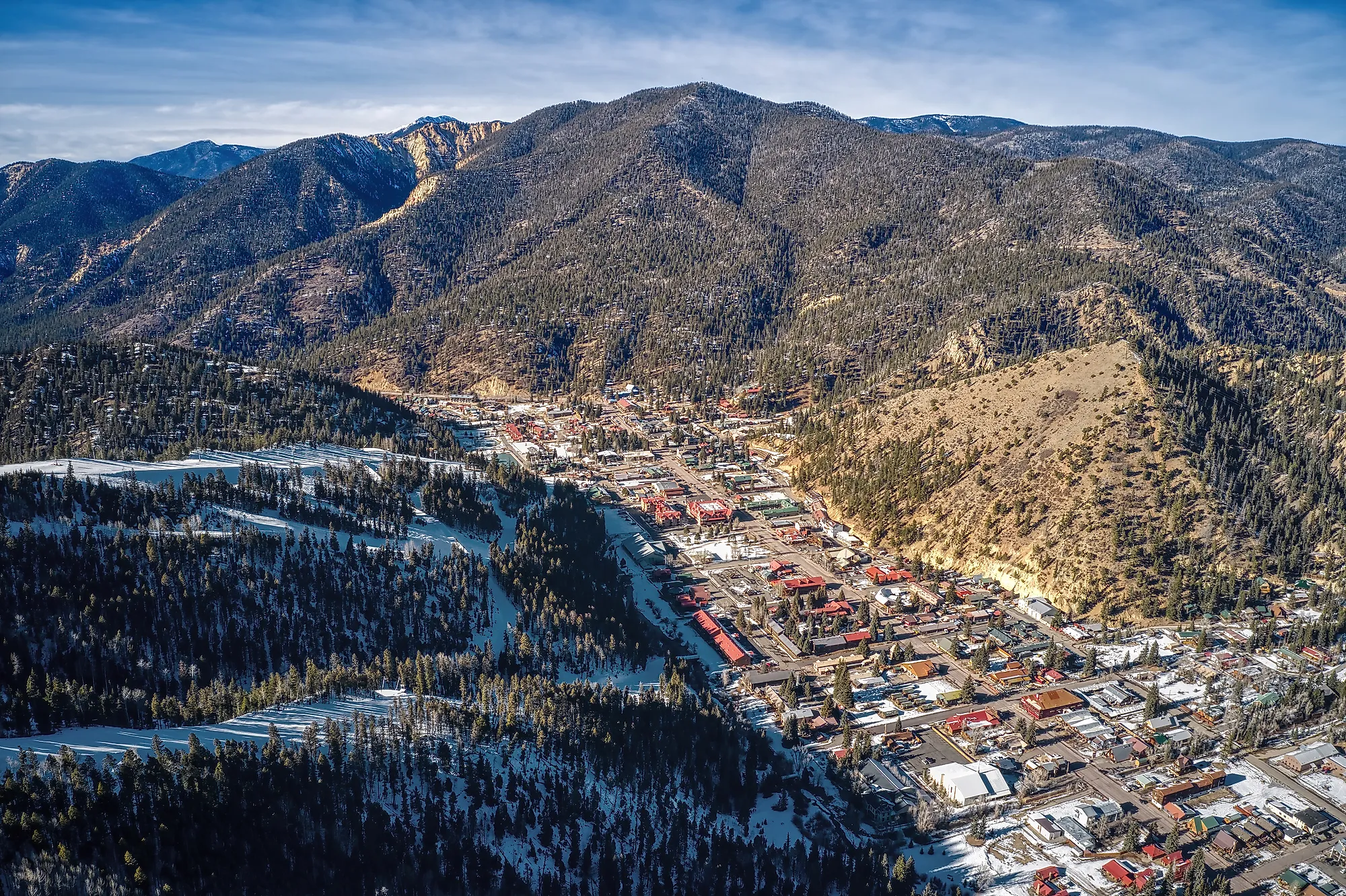 Red River New Mexico Worldatlas