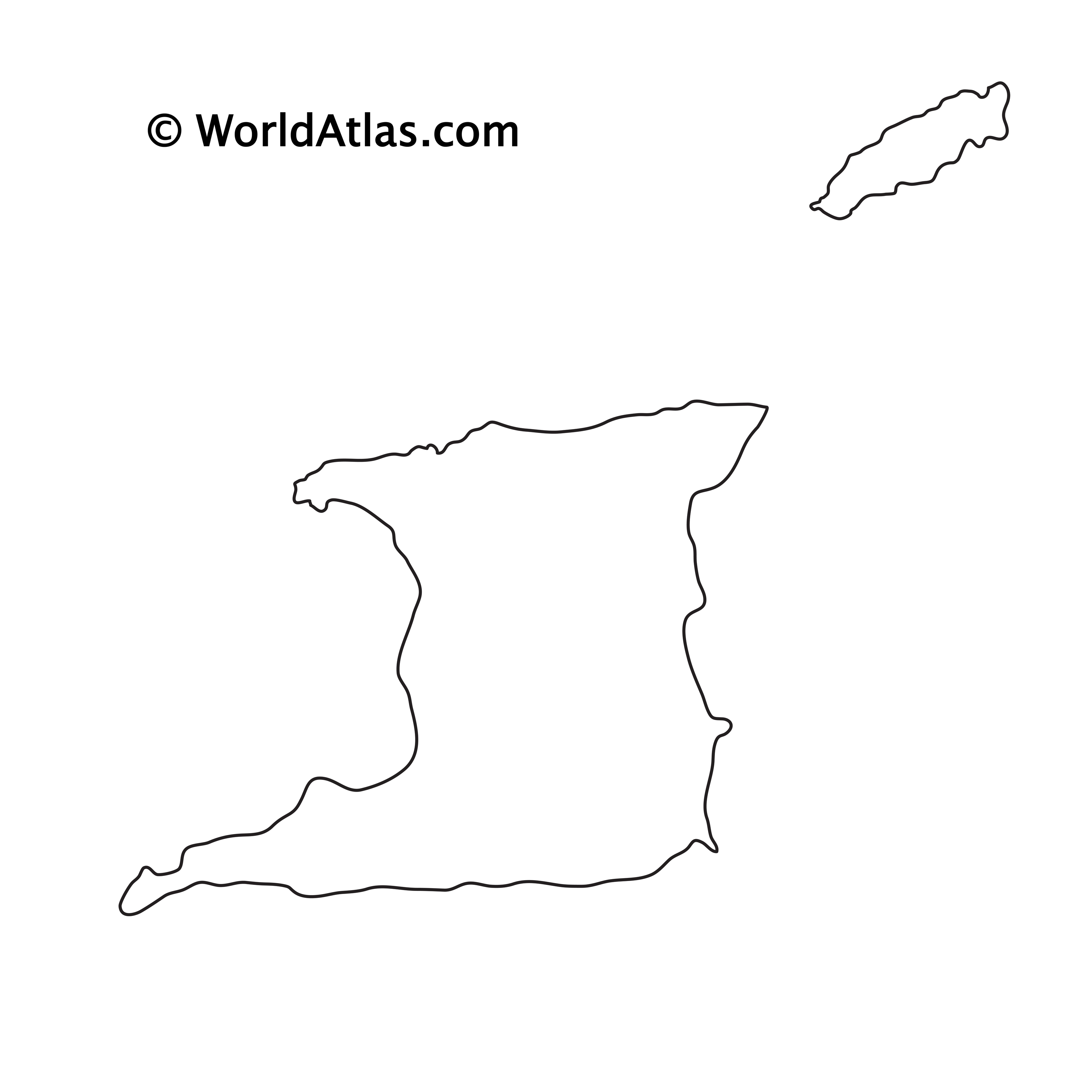 Trinidad And Tobago Maps Facts Edna Wolf