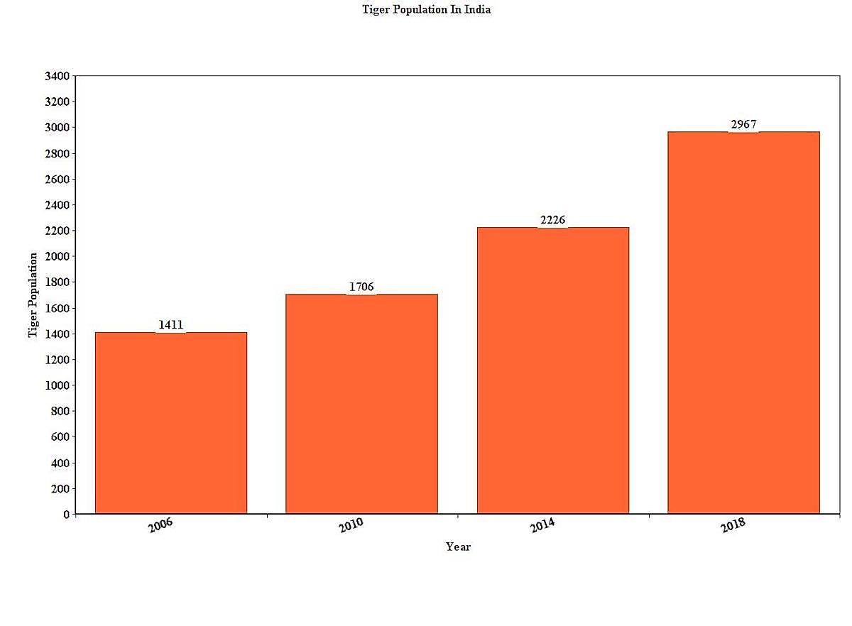 White Tiger Population Graph