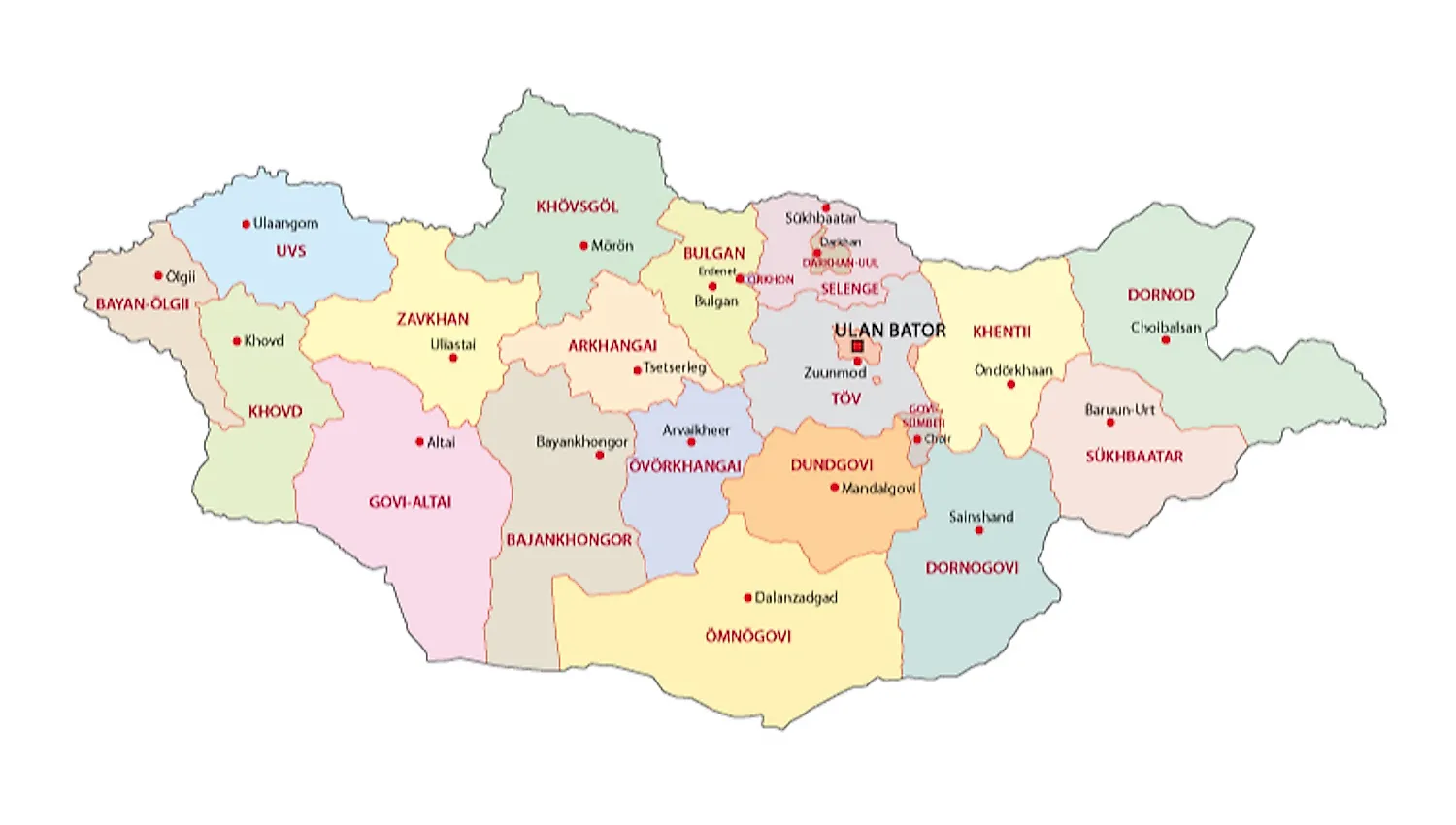 Mongolia Maps & Facts - World Atlas