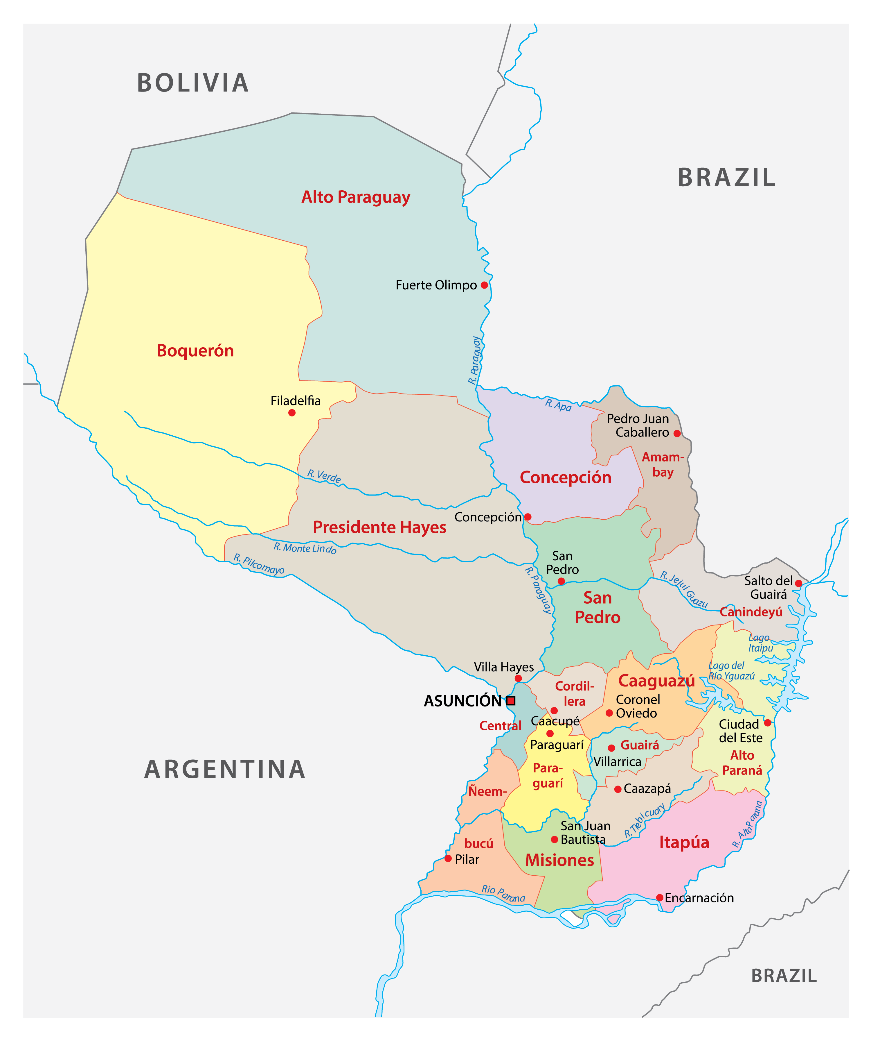 Paraguay Maps Facts World Atlas Paraguay Maps Facts World Atlas